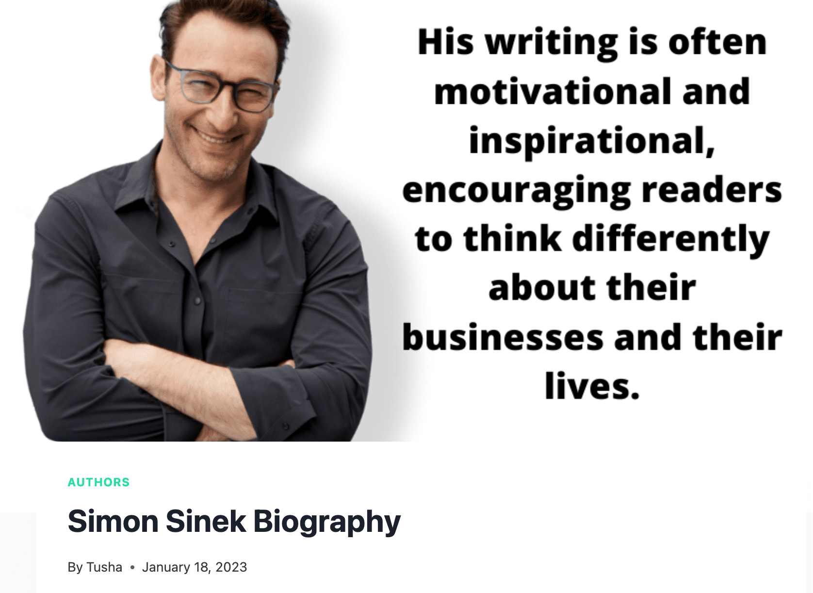 "Start With Why" By Simon Sinek 2026