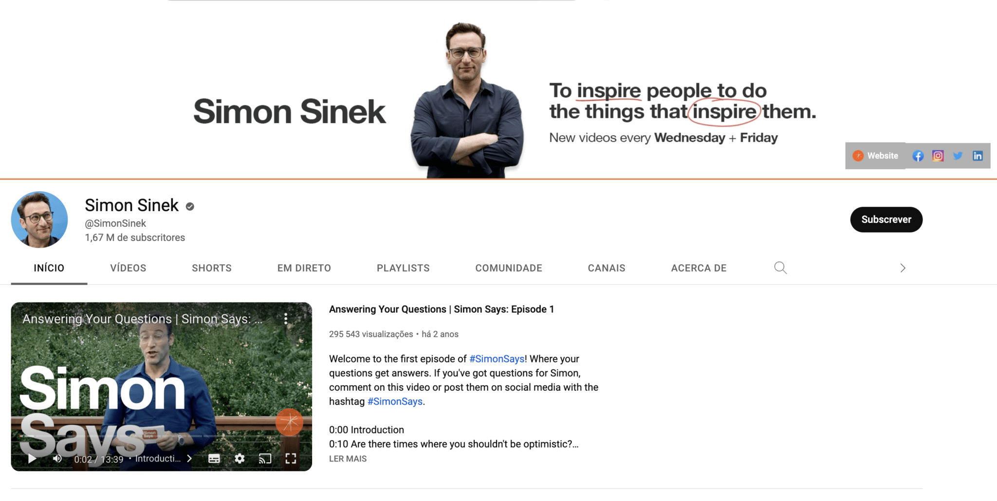 Simon Sinek Biography 2026
