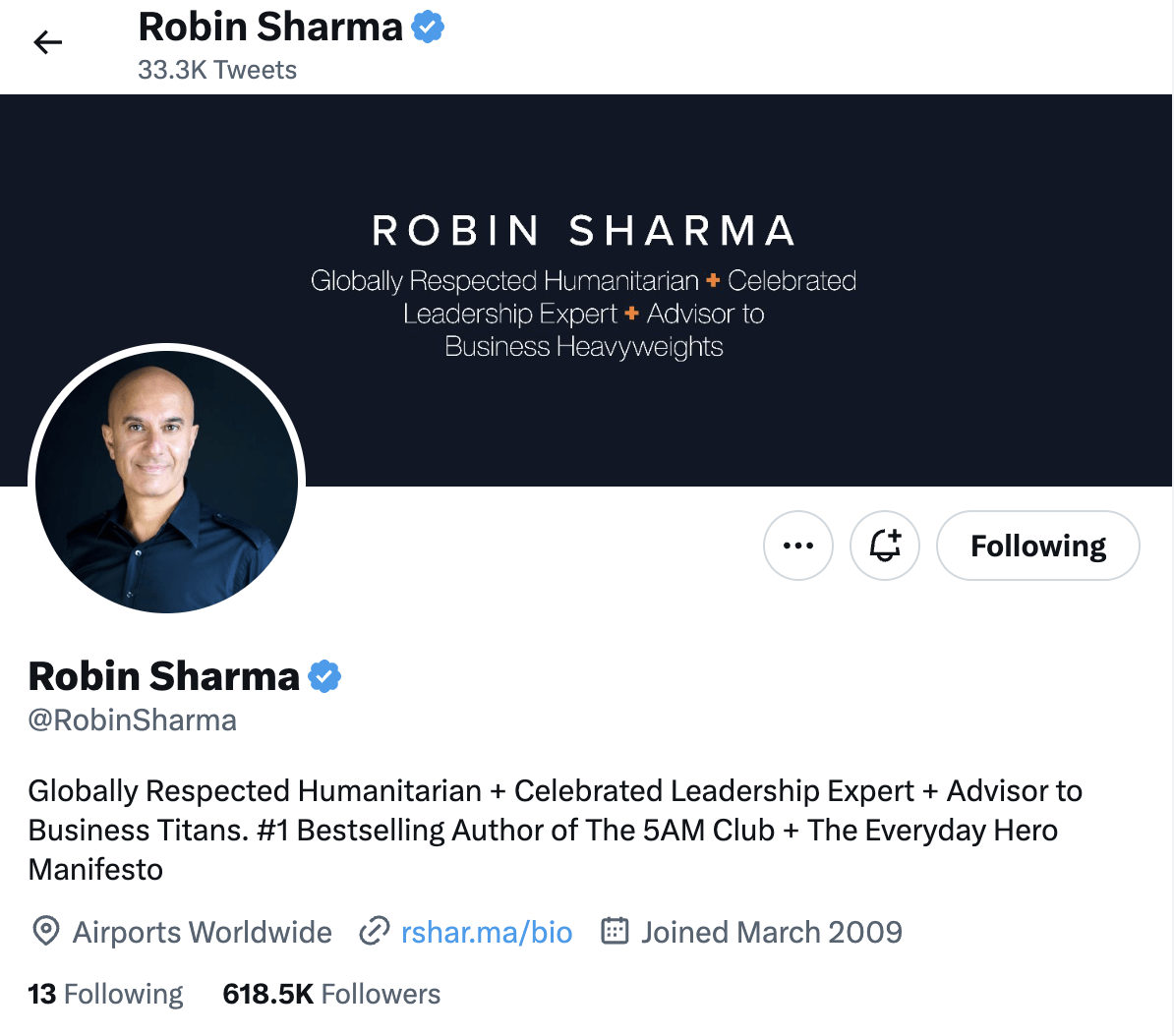 Robin Sharma Biography Of A Leadership Expert 2026